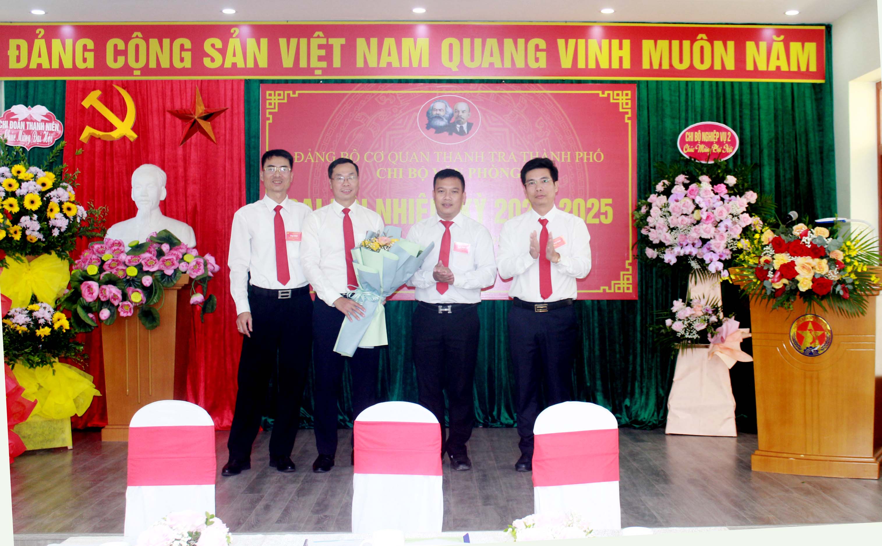 Đại hội Chi bộ Văn phòng, nhiệm kỳ 2022 – 2025 thành công tốt đẹp